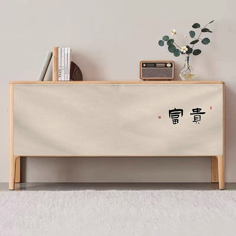 Шторка для шкафа с раздвижной направляющей на липучке, тканевая шторка для дверей книжного шкафа, пылезащитная шторка для обувницы и декоративная шторка для кухонных шкафов для скрытия беспорядка.