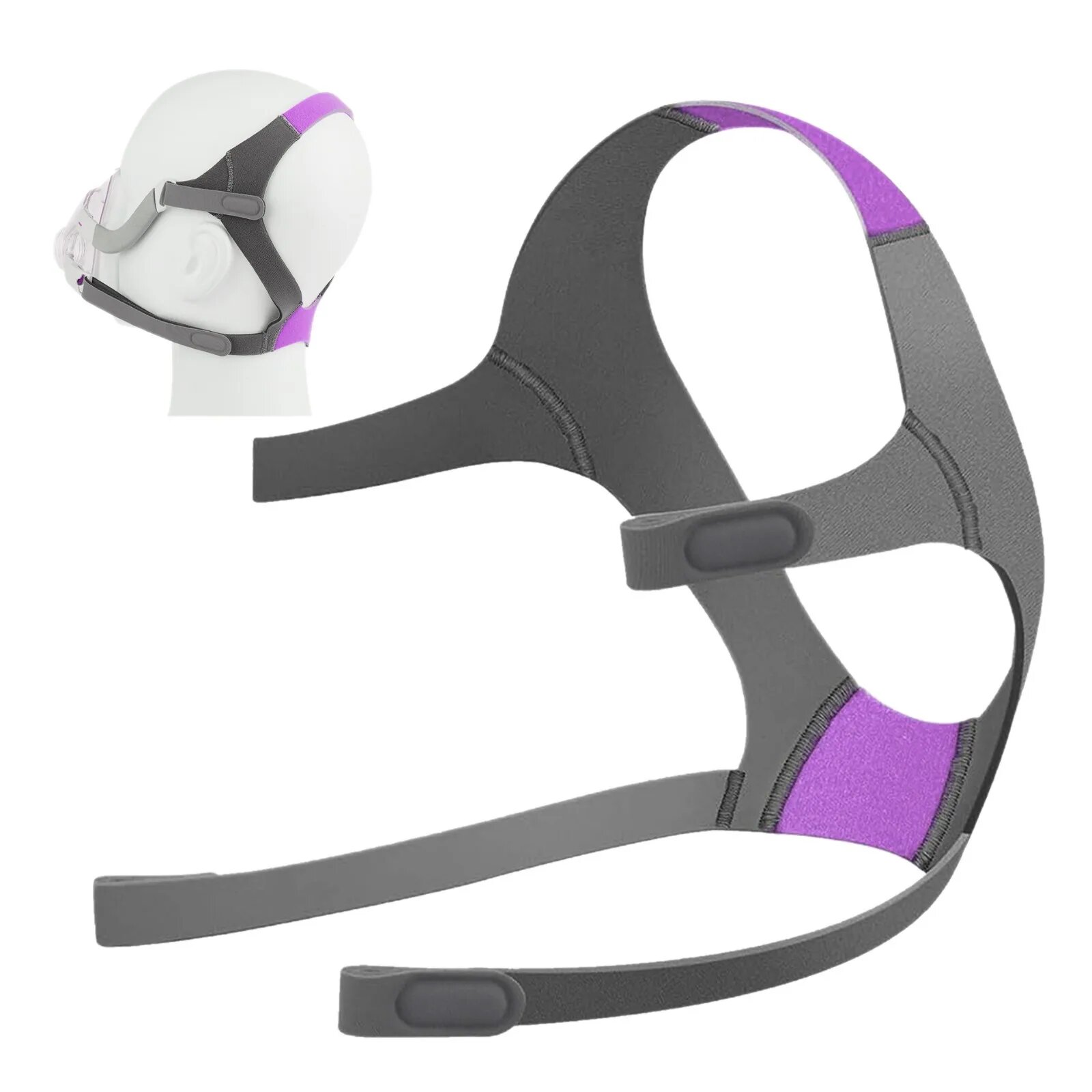 Ремень для CPAP маски ResMed F20 фиолетовый