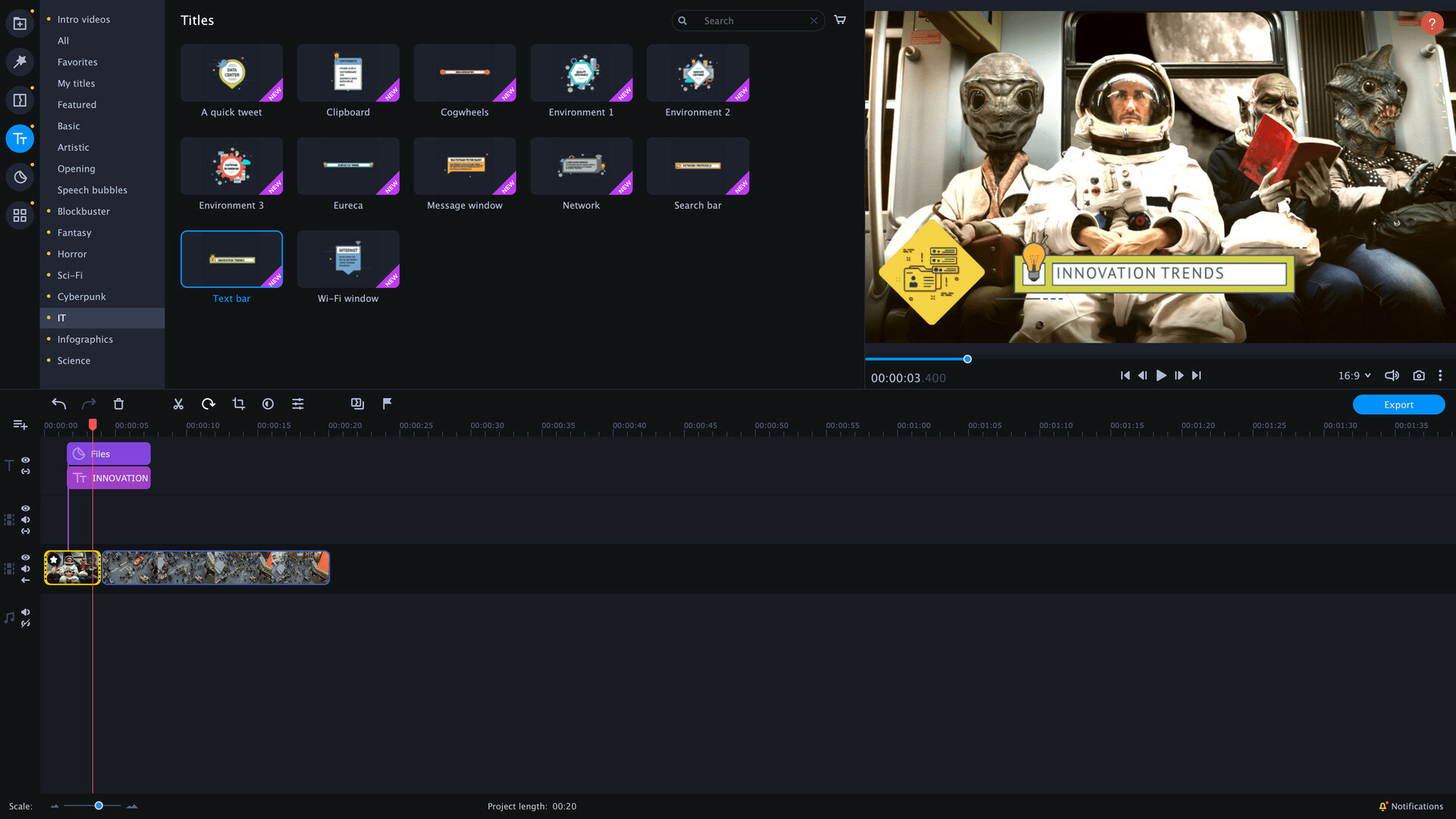 Movavi Video Editor Plus 2022 - Technology Set DLC Steam Ключ