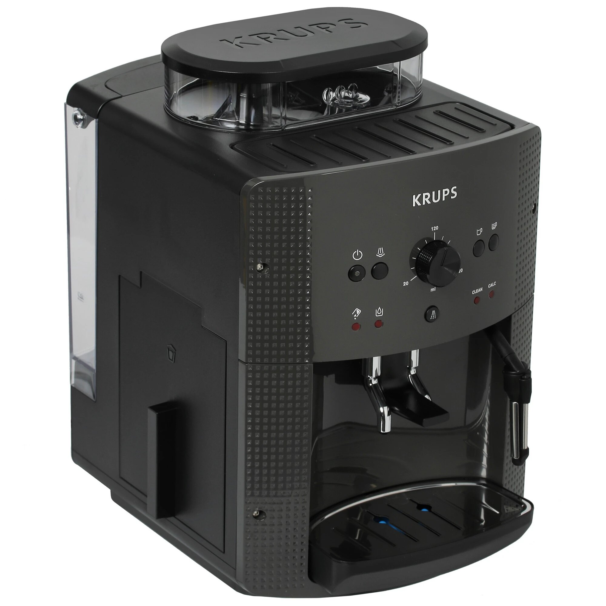 Кофемашина Krups Essential EA810B70, автоматическая, регулировка крепости и порции, серая