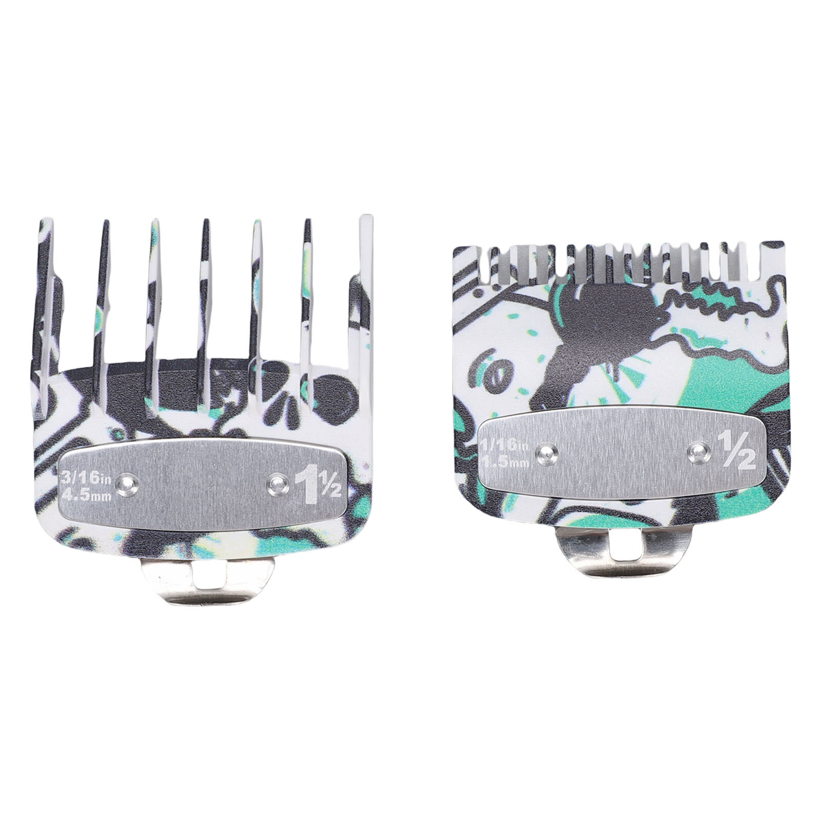 2 шт. насадки для машинки для стрижки волос, сменные насадки для триммера для волос, расчески с пронумерованной маркировкой