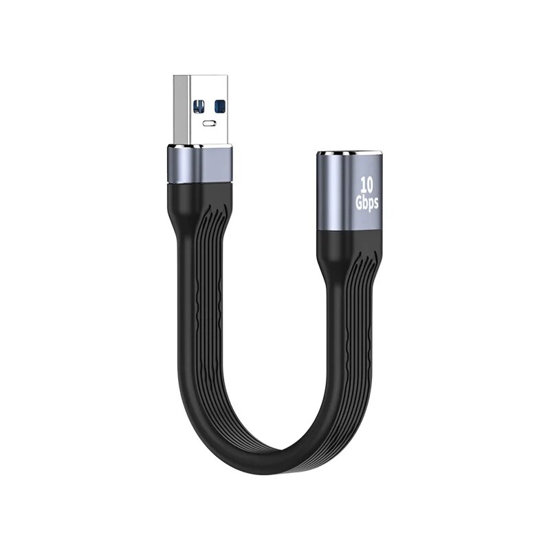 Nku портативный USB 3. 0 10 Гбит/с Type-C PD кабель для зарядки и передачи данных плоский тонкий FPC короткий шнур для ноутбука планшета внешних жестких дисков