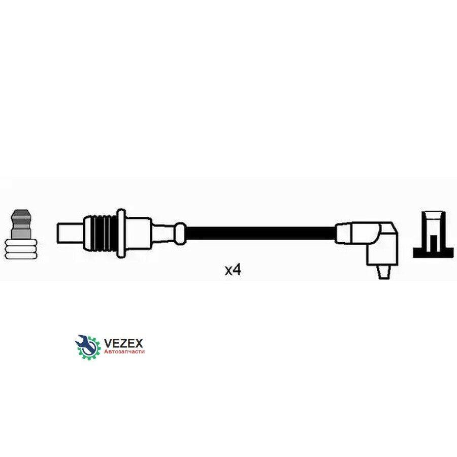 NGK-NTK 8471 Провода высоковольтные RCCR601