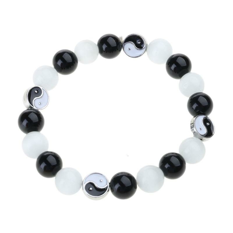 Бусы-опалы, браслет-резинка в стиле бохо