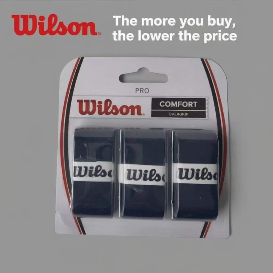 Набор гелевых обмоток Wilson WRX Sport для теннисных ракеток 3 шт. wilson black 3pcs