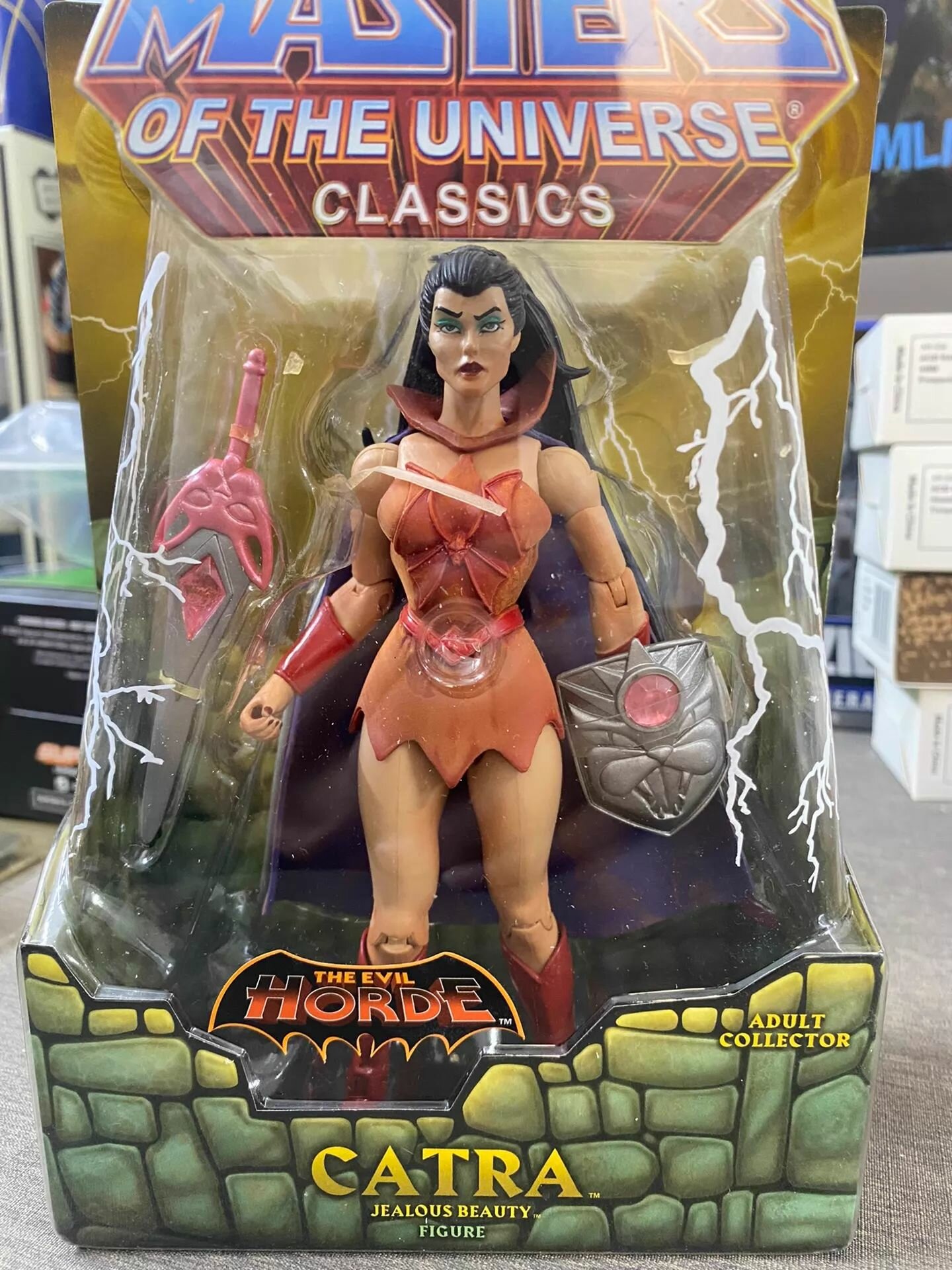 Коллекционная фигурка Катра из серии Masters of the Universe Classics, ревнивая красавица из Злой Орды