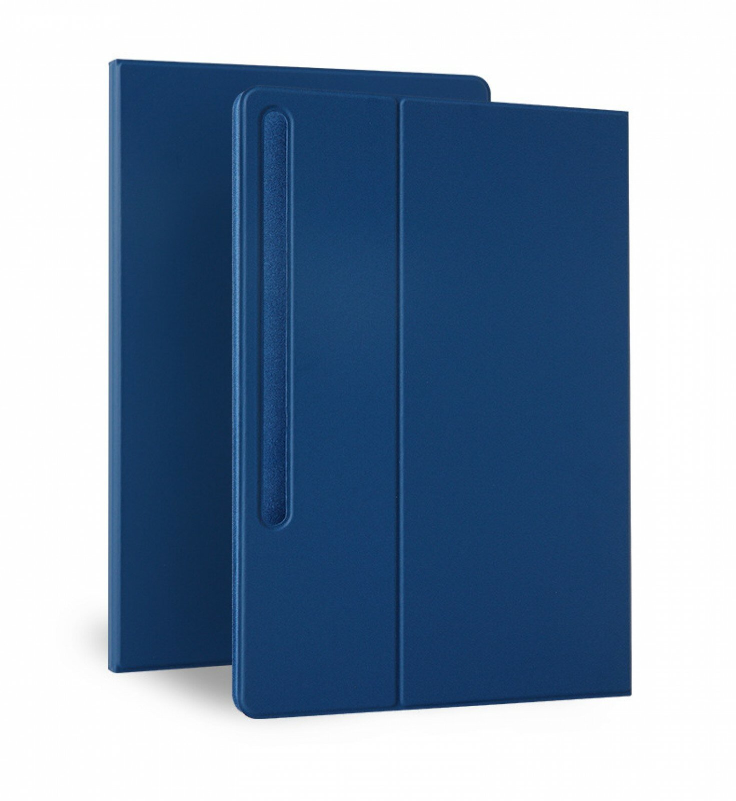 Магнитный чехол-обложка MyPads для Samsung Galaxy Tab S9 + Plus ультратонкий синий