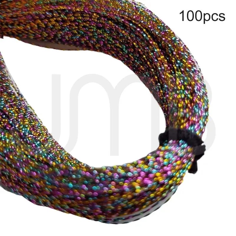 Люрекс светонакопительный, светится в темноте, для создания приманок, мушек, мандулы