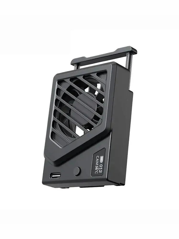 Вентилятор охлаждения камеры для Sony / Canon / FUJIFILM черный для использования на улице