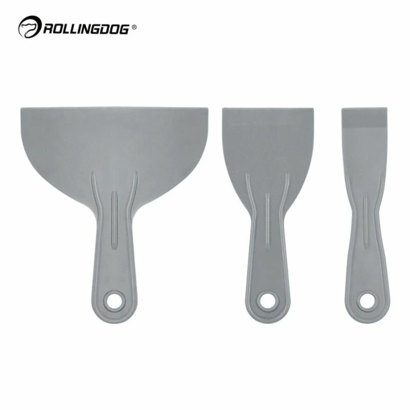 Набор пластиковых шпателей Rollingdog 1.5/ 3/ 6" (38/76/150мм), серия Standard, арт.50310G