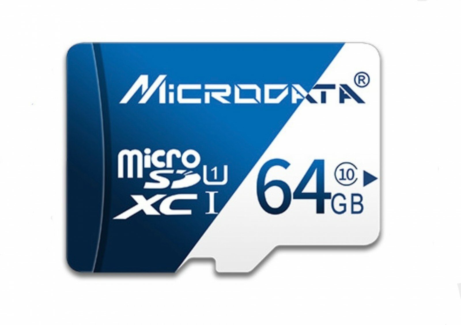 Карта памяти MyPads Microdata Micro SD (SDXC) 64GB Class 10 UHS-1 с адаптером SD