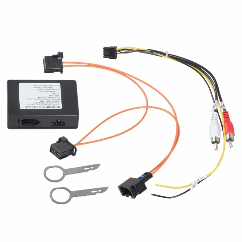 Автомобильный Bluetooth музыкальный вспомогательный аудиовход audio fiber optic decoder box подходит для Audi A6L A8L Q7