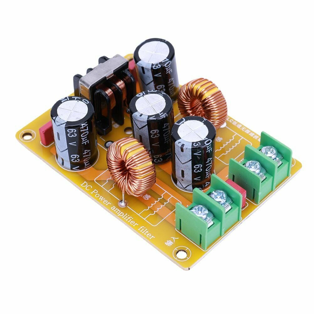 LC-фильтр низких частот постоянного тока 2 А, 50 В, для подавления ЭМИ и ЭМС