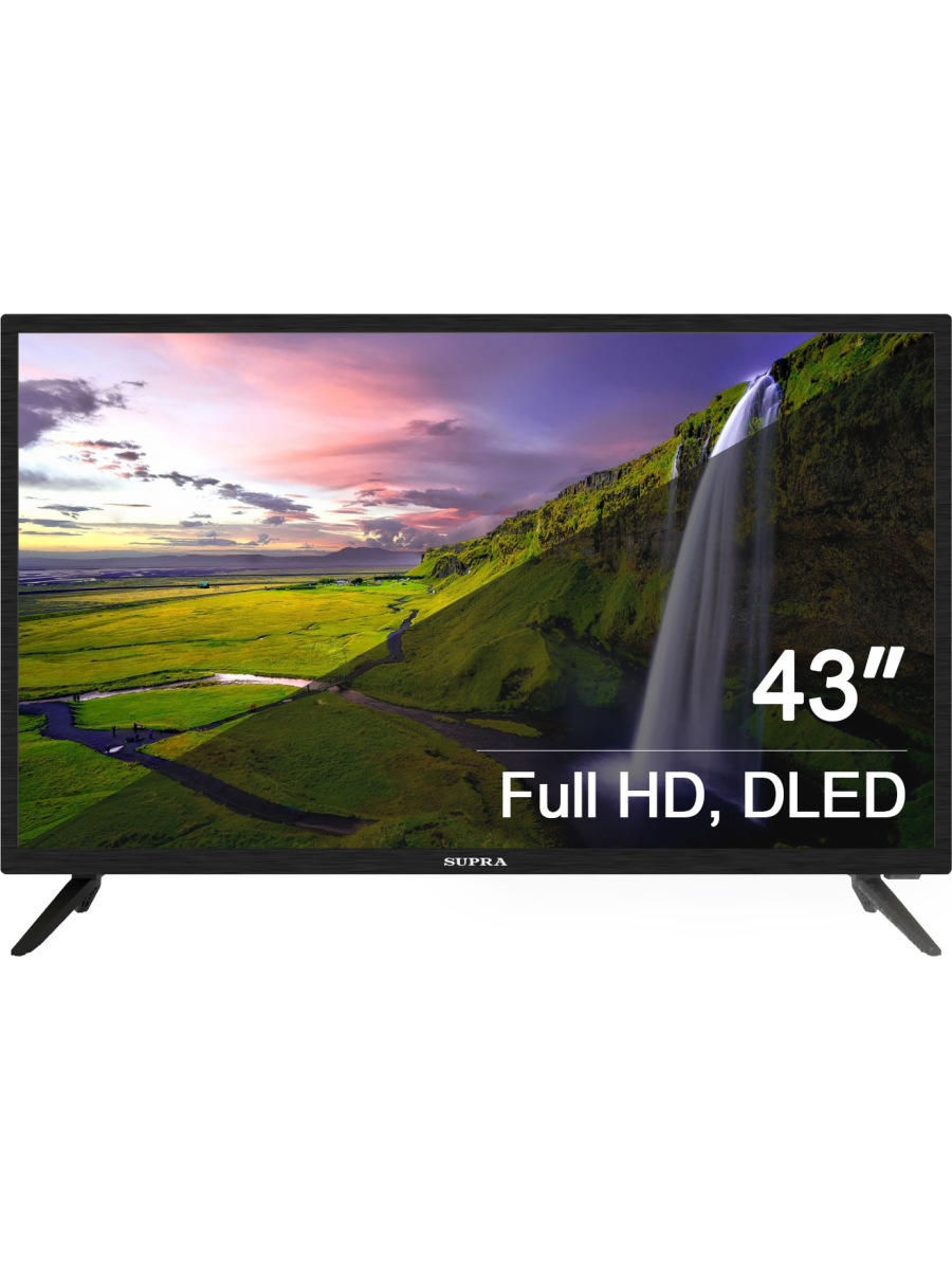 Телевизор Supra STV-LC43LT0045F 43" LED, FULL HD, черный