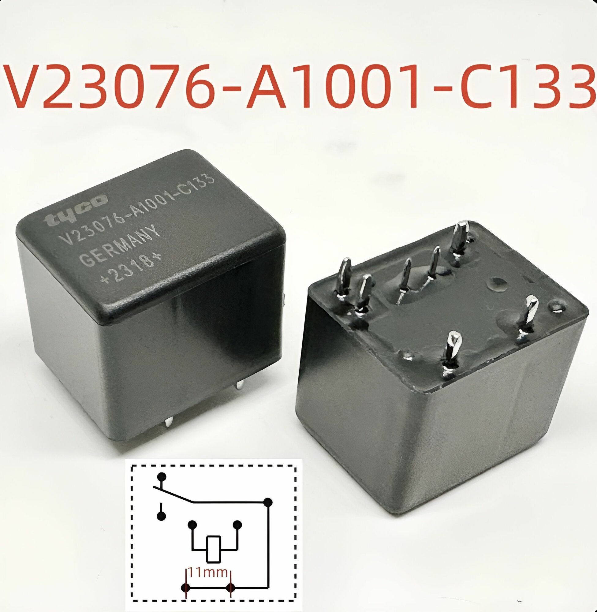 Реле V23076-A1001-C133 12в