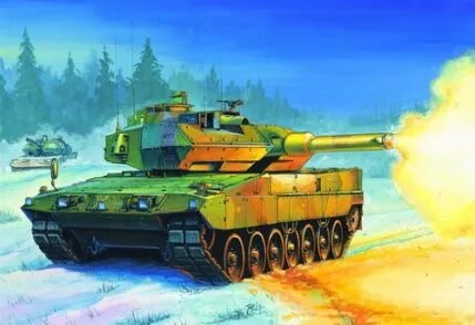 1/35 Шведский основной боевой танк Strv.122 Сборочная модель Китай ABS пластик