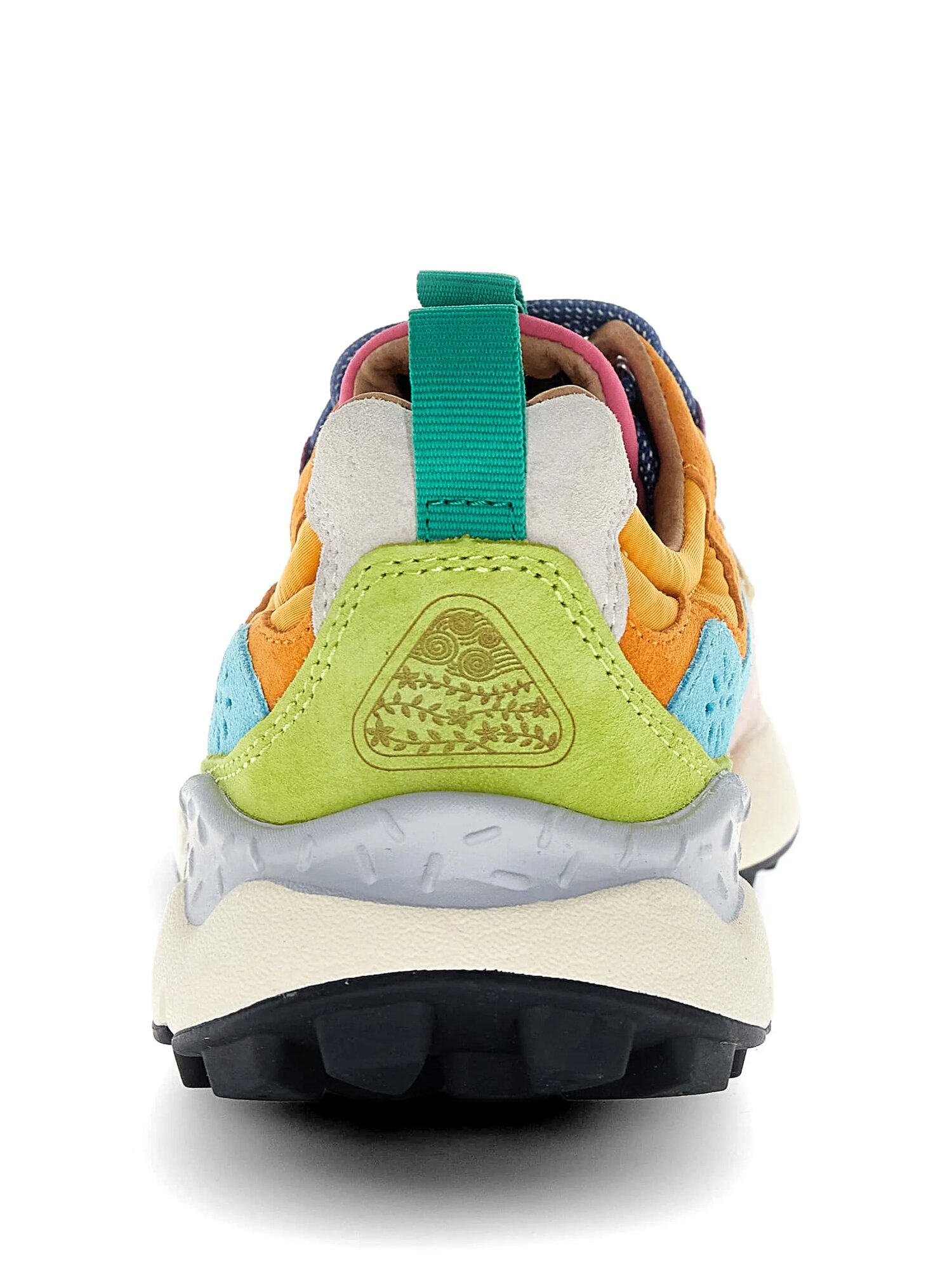 Кроссовки FLOWER MOUNTAIN Nubuck leather sneakers, размер 39, orange — фото 1