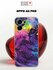 Силиконовый чехол на Oppo A6 Pro / Оппо A6 Про с принтом Fluid art