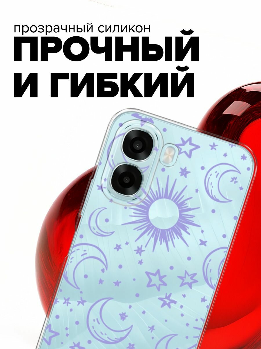 Чехол на Oppo A6x / Оппо A6x с принтом Астрологическая симфония — фото 1