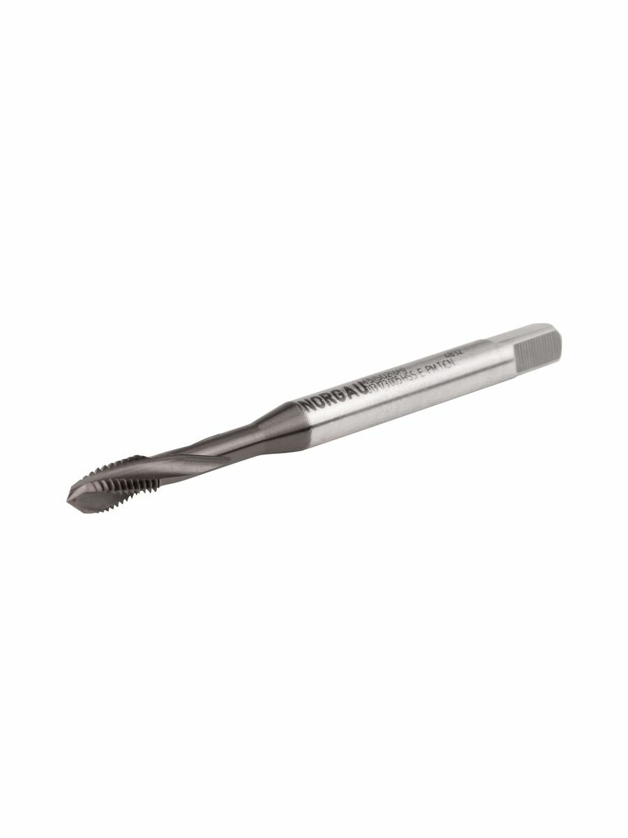 Метчик NORGAU Industrial машинный для глухих отверстий M5, форма C, HSSE-PM/TiCN