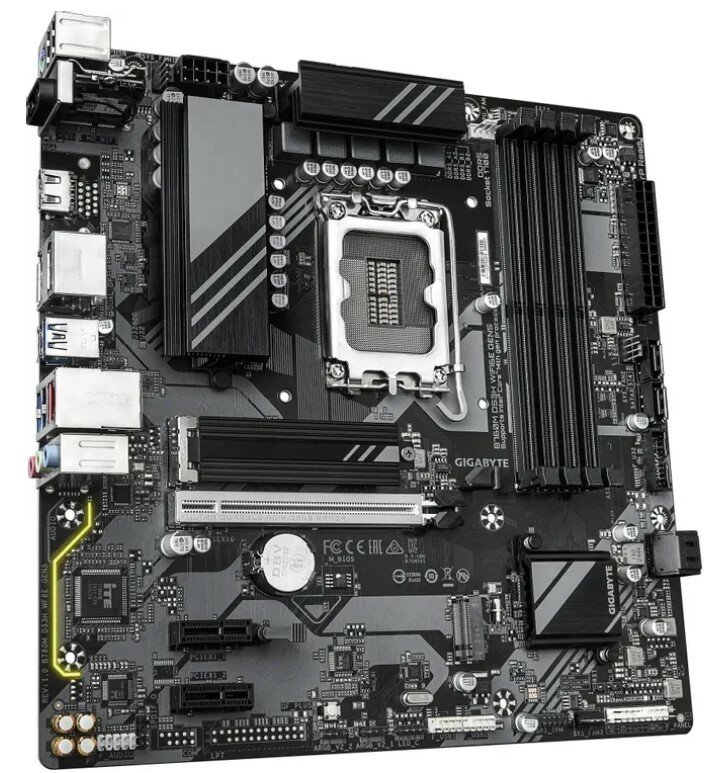 Материнская плата B760 S1700 MATX B760M DS3H WF6E GEN5 GIGABYTE