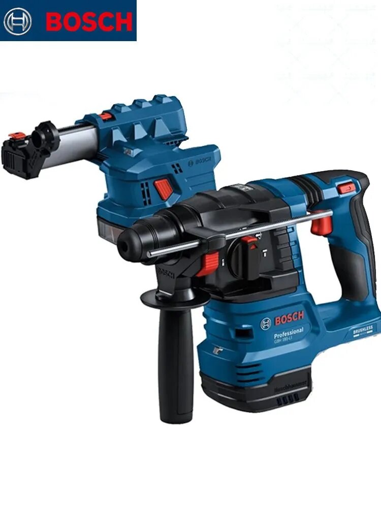 GBH185-LI Ударная дрель + пылесос GDE 12 (без аккумулятора и зарядного устройства)