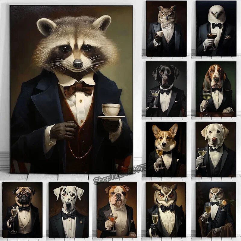 Печать на холсте Funny Animals — фото 1