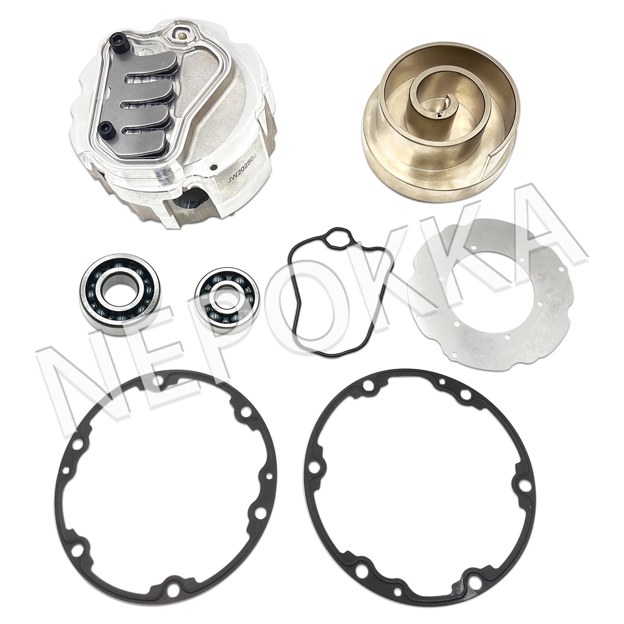 Комплект для ремонта компрессора Denso/Tesla Model Y, Medium repair kit