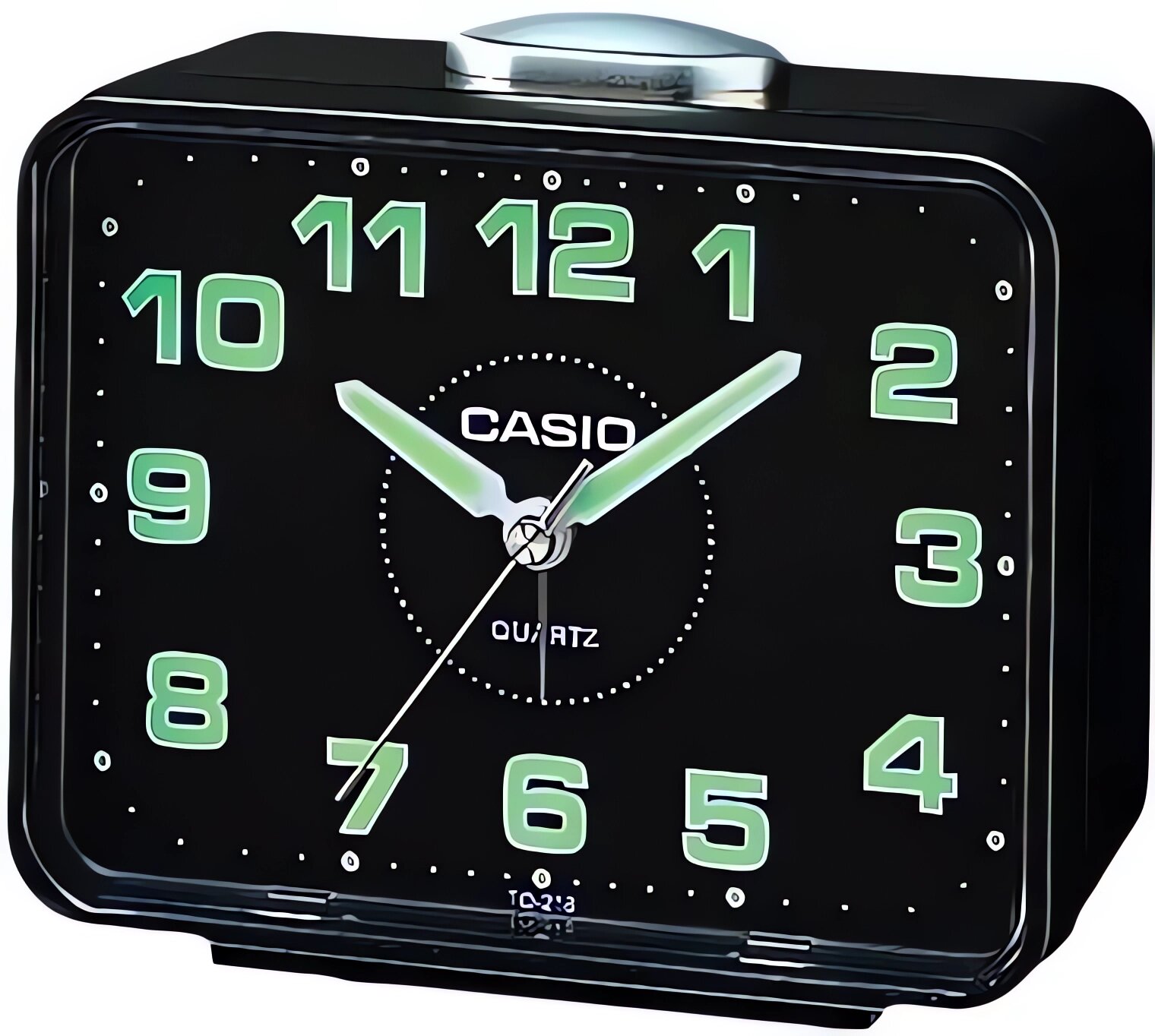 Настольный будильник Casio TQ-218-1D, кварцевые, арабские цифры, с функцией повтора