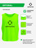 Майка спортивная centurion, размер 08-2XL, зеленый