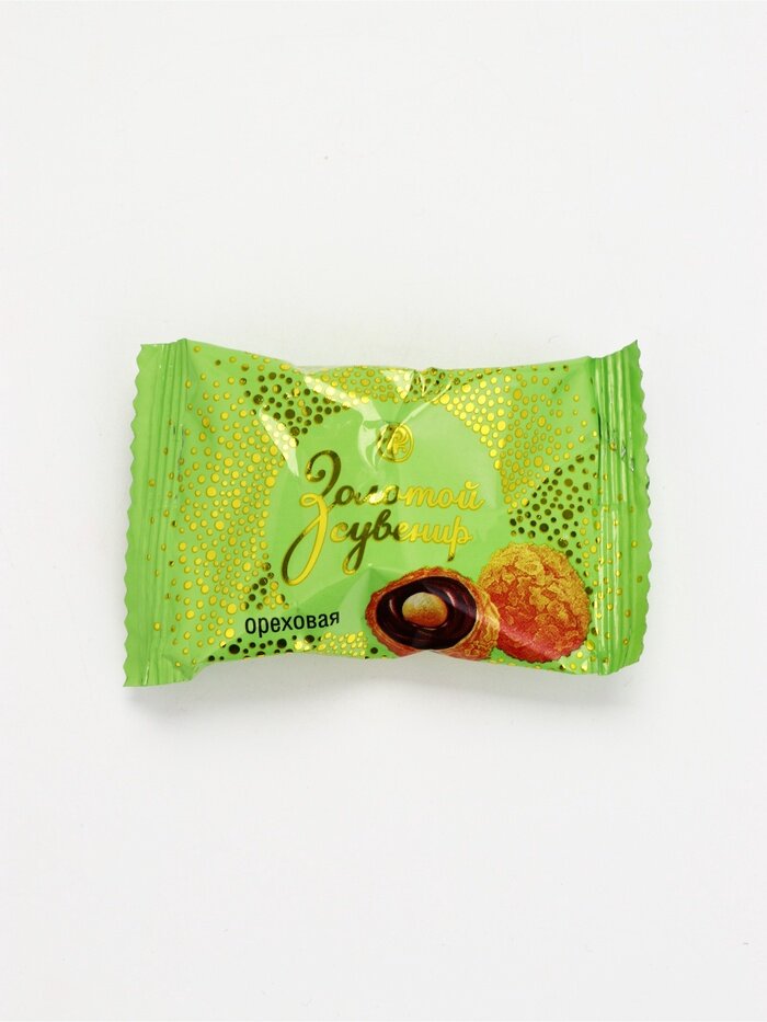 Вафельные конфеты с ореховой начинкой «Золотой сувенир», 300 г