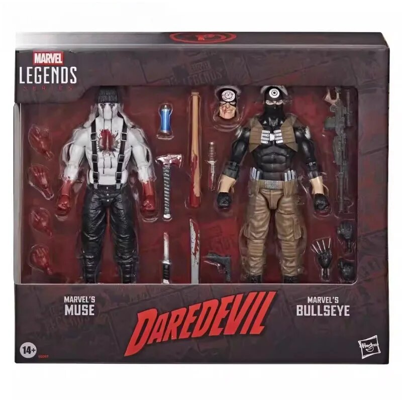 В наличии: Коллекционная фигурка Hasbro Marvel Legends Muse Bullseye Daredevil Villain, 6 дюймов, подарок