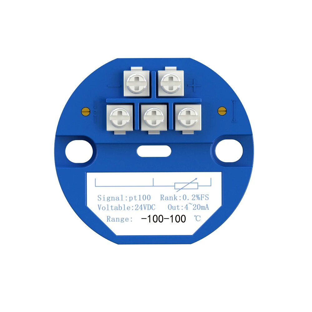Датчик температуры PT100 с выходом 4-20 мА, диапазон -50-100°C, вход RTD 0-5В, -100-100 Celsius