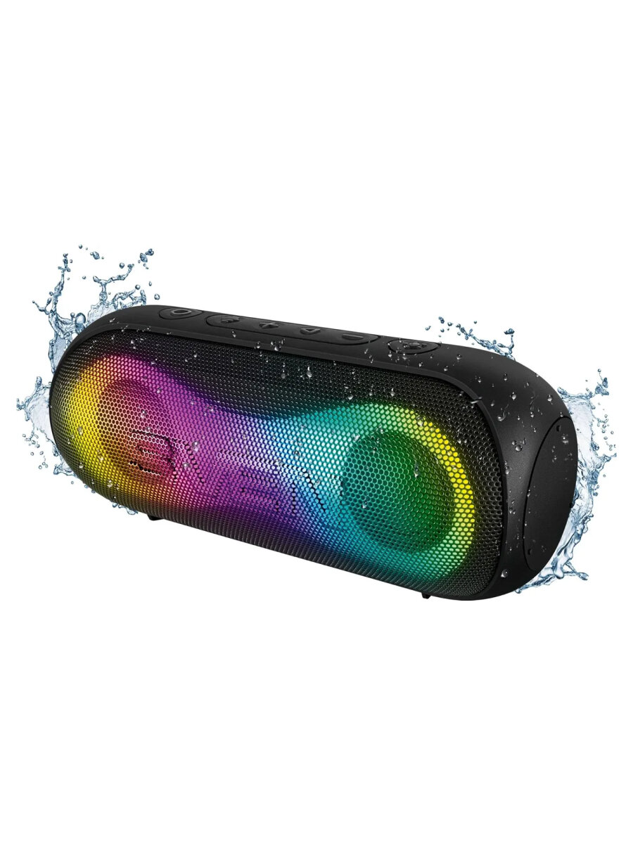 Колонка портативная SVEN PS-165 black (16Вт, USB, Bluetooth, питание от USB/аккумулятора) (SV-022372)