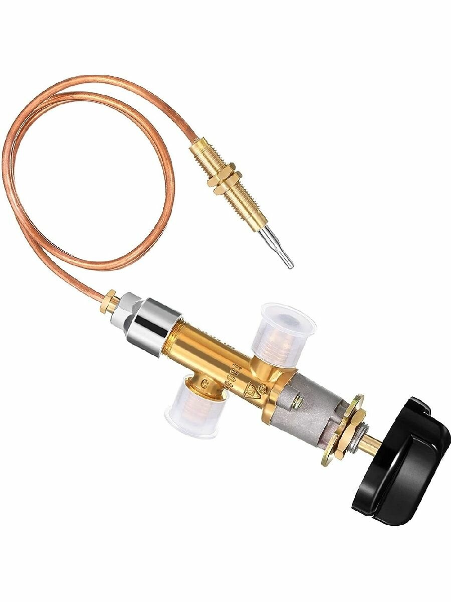 Комплект предохранительного клапана для газового камина сжиженного нефтяного газа низкого давления, замена термопары нагревателя 5/8-18UNF