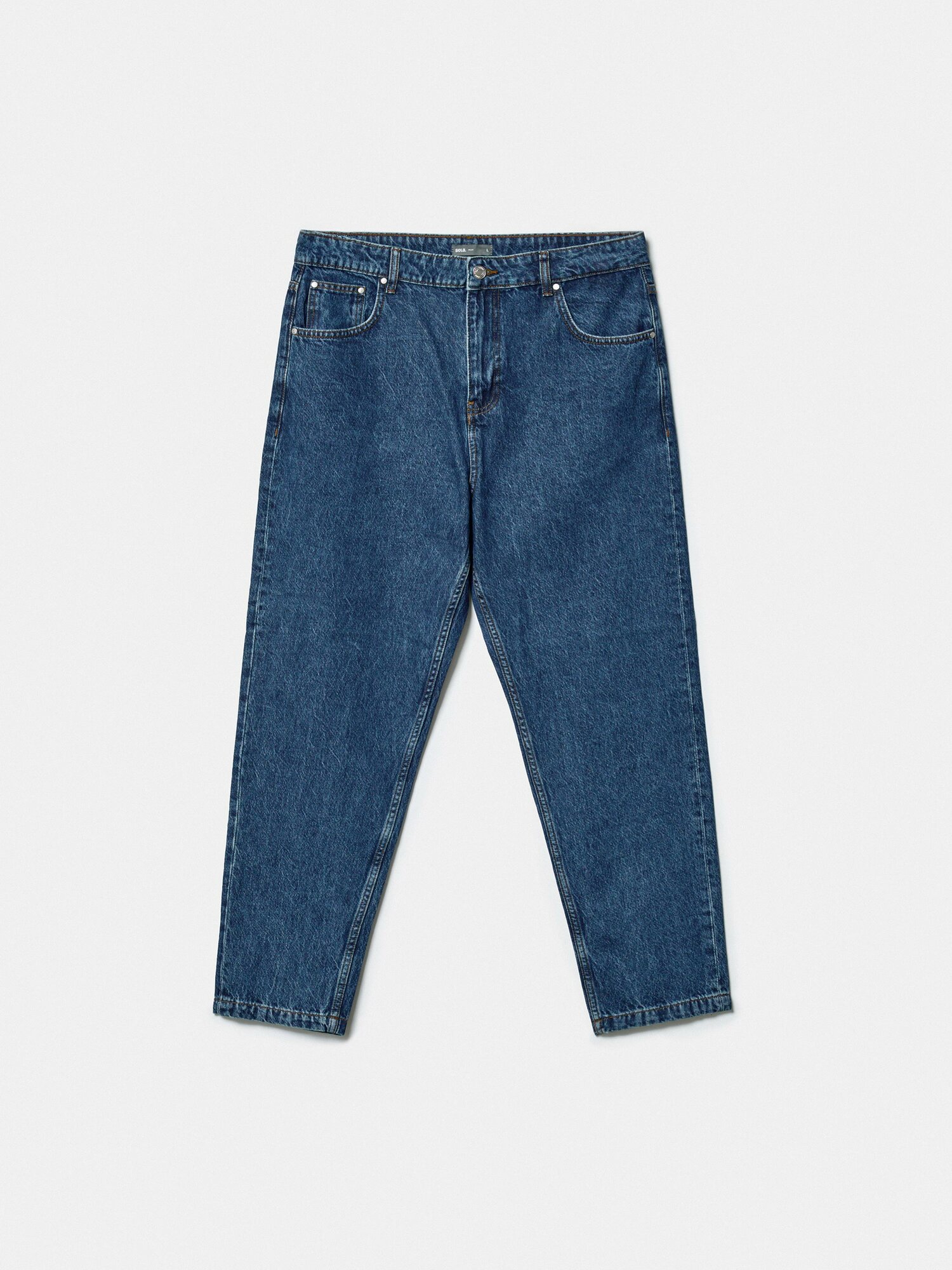 Джинсы широкие 