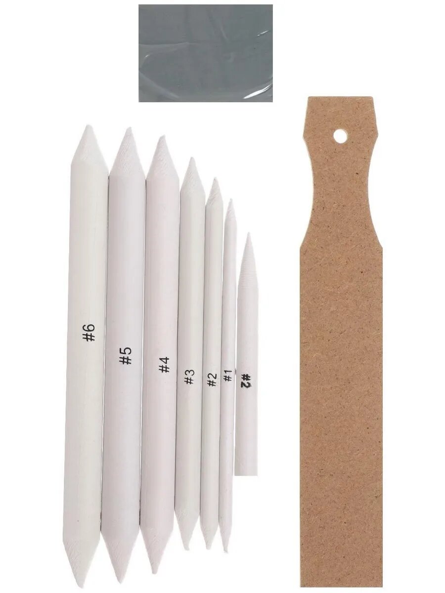 Набор инструментов для растушевки рисования