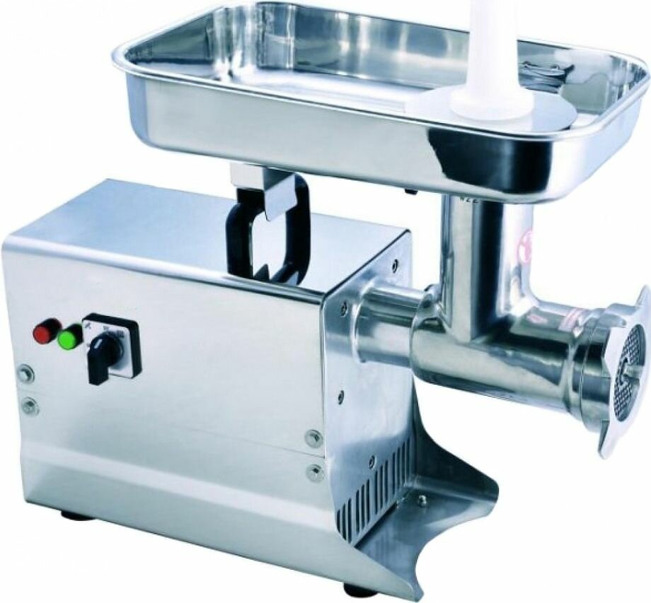 Мясорубка Rosso HFM-8 PRO, профессиональная, до 75 кг/ч, нерж корпус, с реверсом