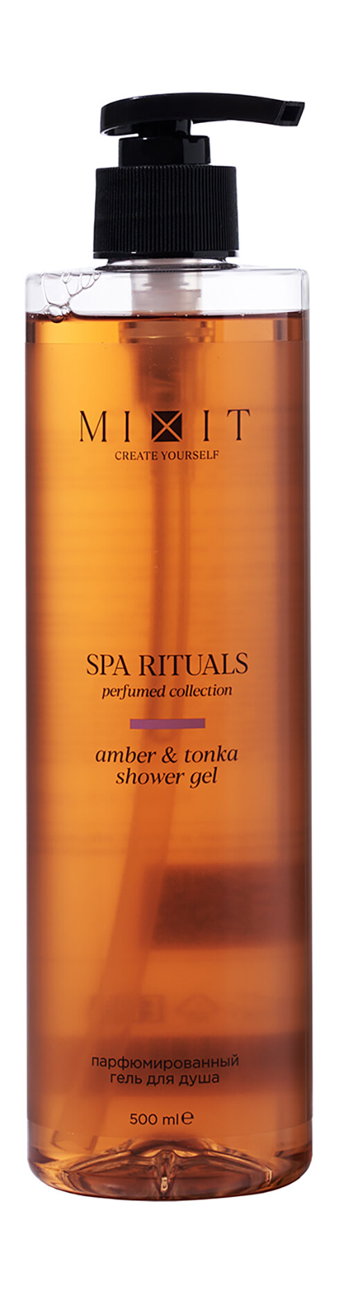 MIXIT Гель для душа Spa Rituals парфюмированный с ароматом табака и ванили, 500 мл