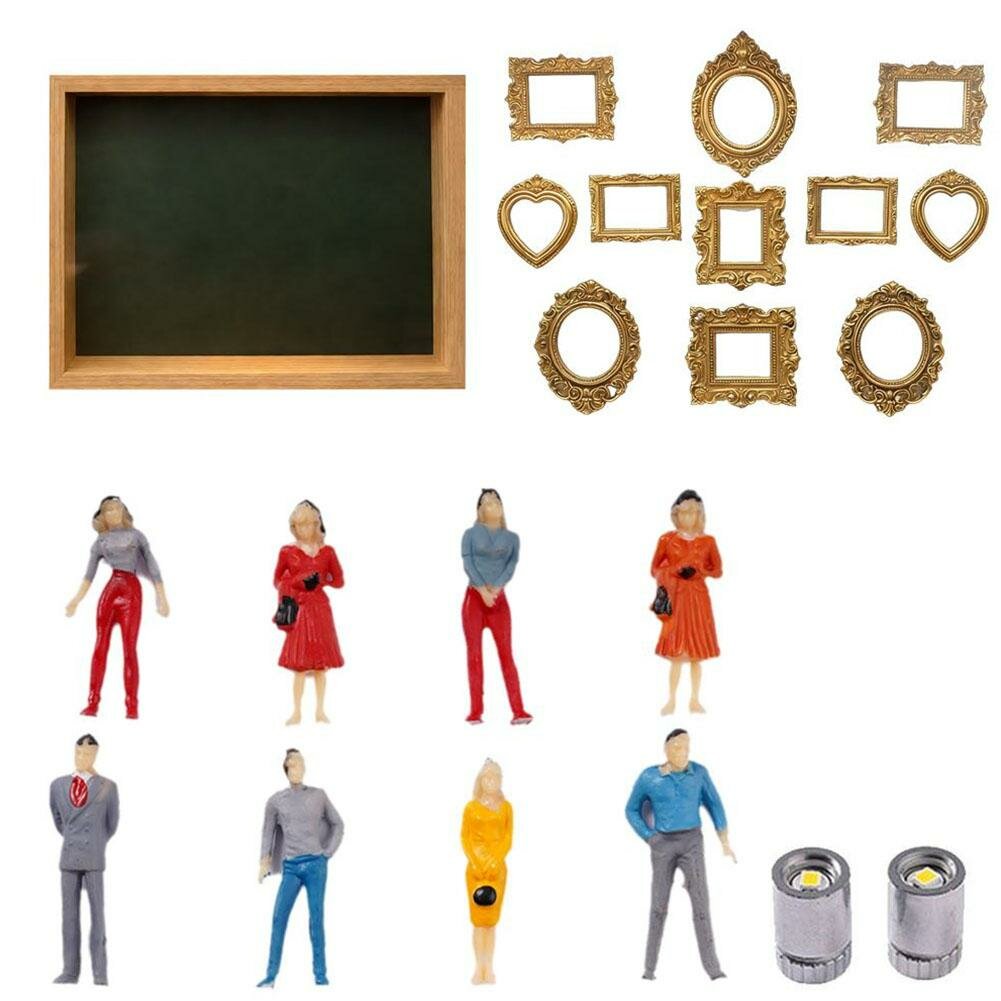 Мини-музей альбом, силуэтная шкатулка для вечной памяти