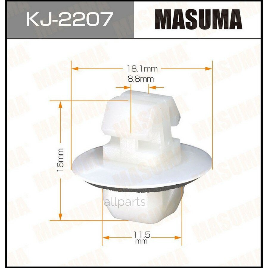 MASUMA KJ-2207 Клипса