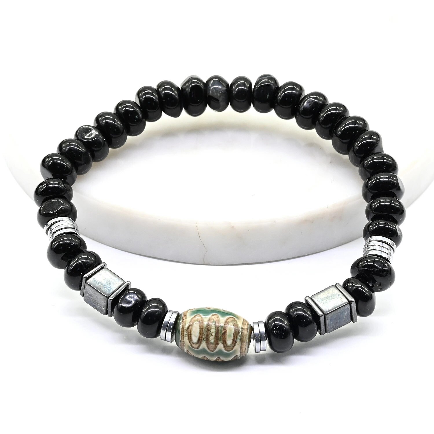 Браслет, агат