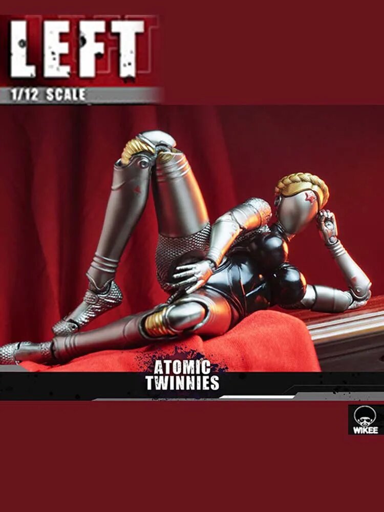 В наличии! WIKEETOYS WKT002/ 1/12 Bceдница (Atomic Heart)/ подвижная фигурка/ 16.5 см с аксессуарами