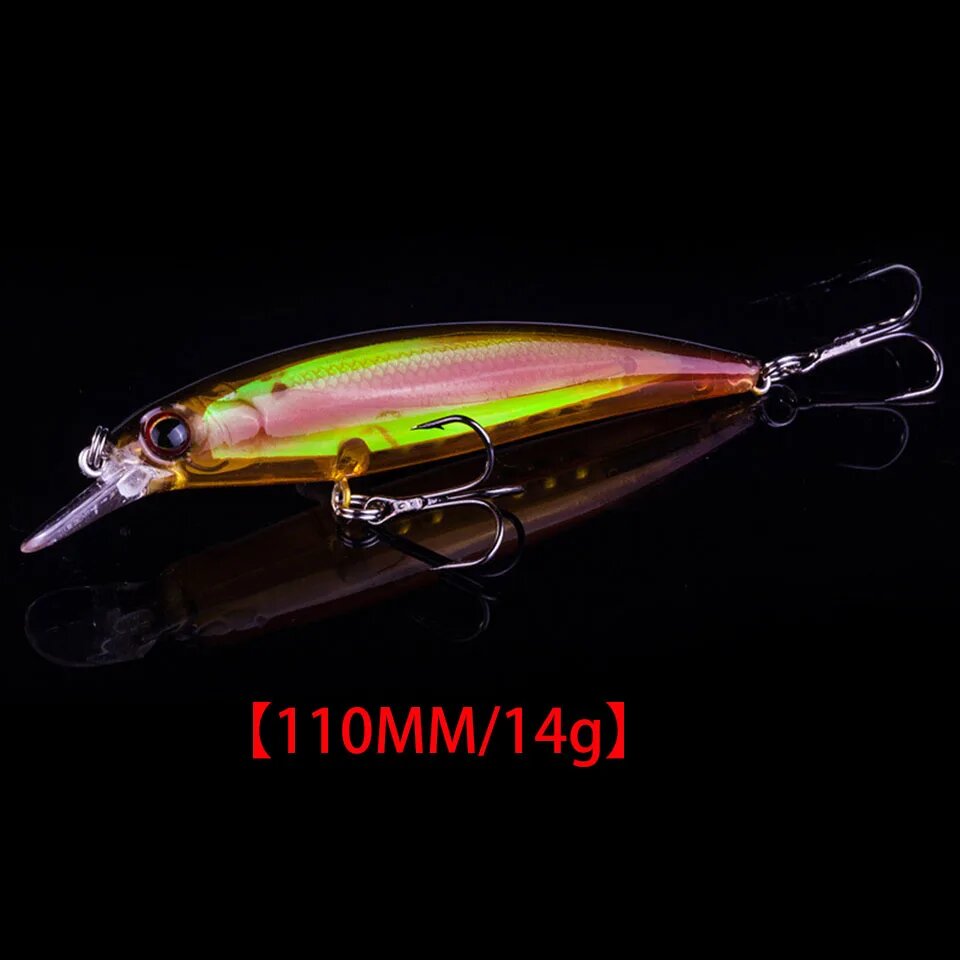 Лазерная блесна 14г/7.3г Minnow 3D глаза