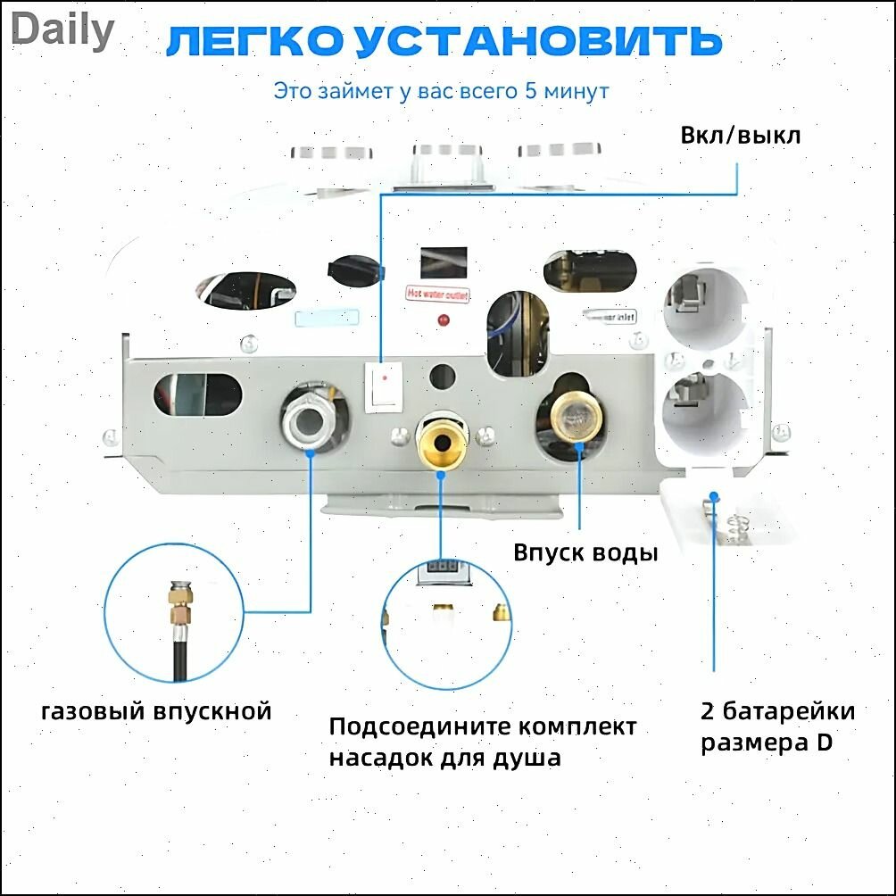 Водонагреватель газовый — фото 1