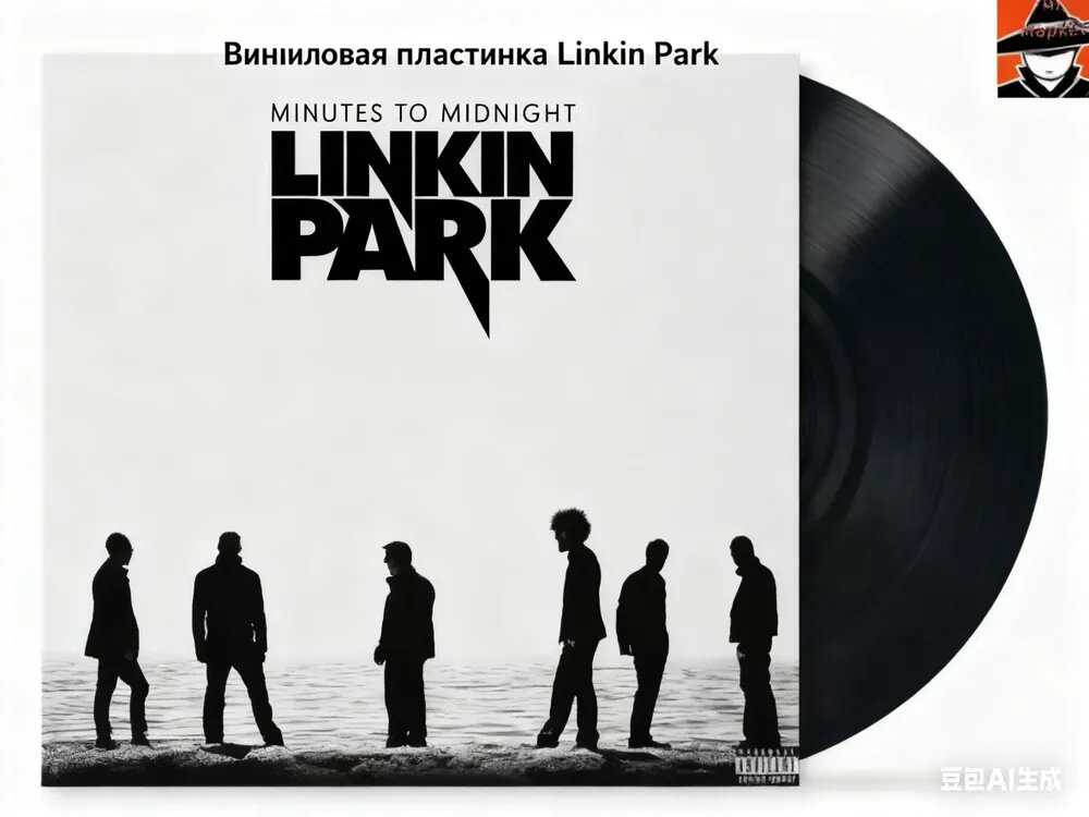 Виниловая пластинка Linkin Park Minutes To Midnight, новый запечатанный экземпляр, коллекционное издание