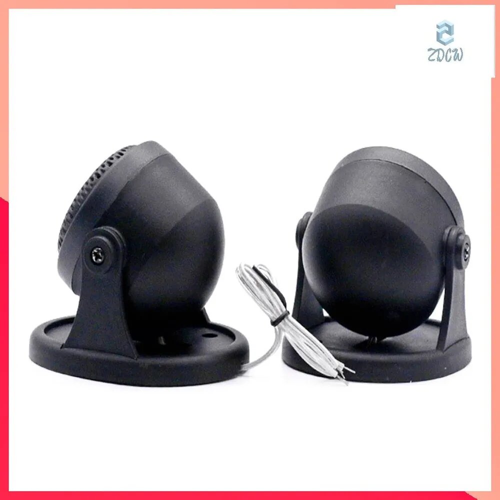 Подиум автомобильный, 2 шт, пластик, черный, для динамиков 10 см, 13 см, 16 см