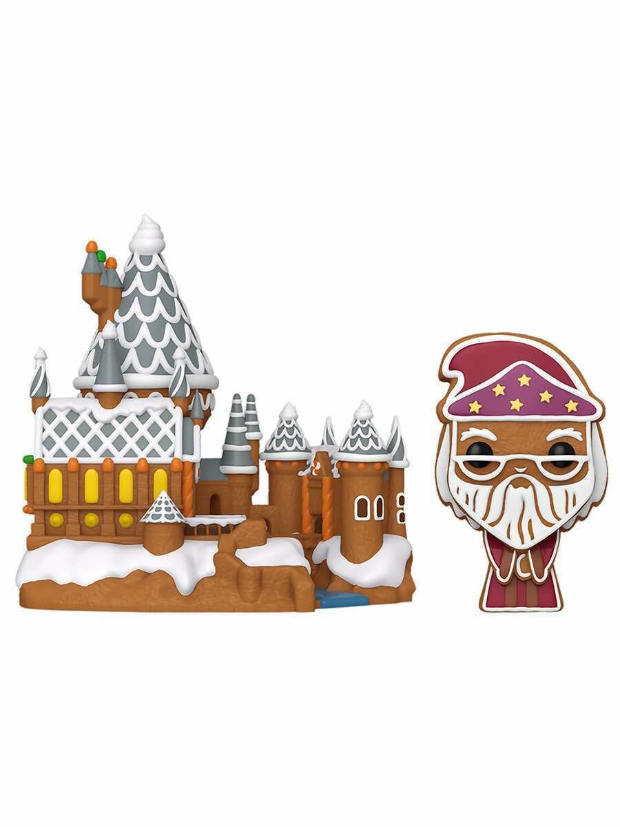 Фигурка Funko POP! Town Harry Potter Gingerbread Albus Dumbledore and Hogwarts (42) 80021