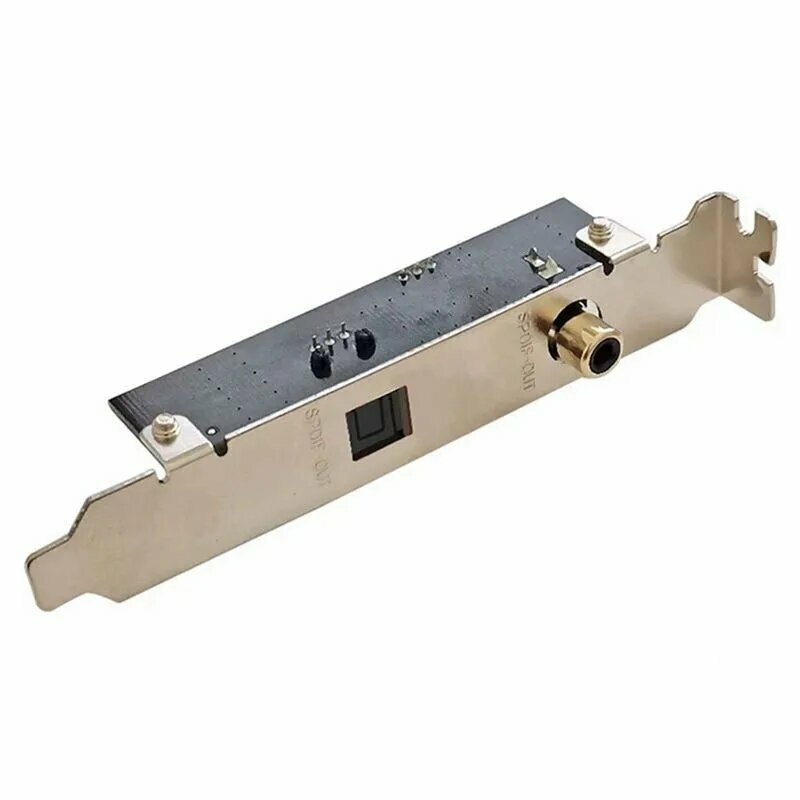 (V A M K) Оптоволоконная коаксиальная цифровая звуковая карта 24 бит 192 кГц SPDIF совместим с ПК