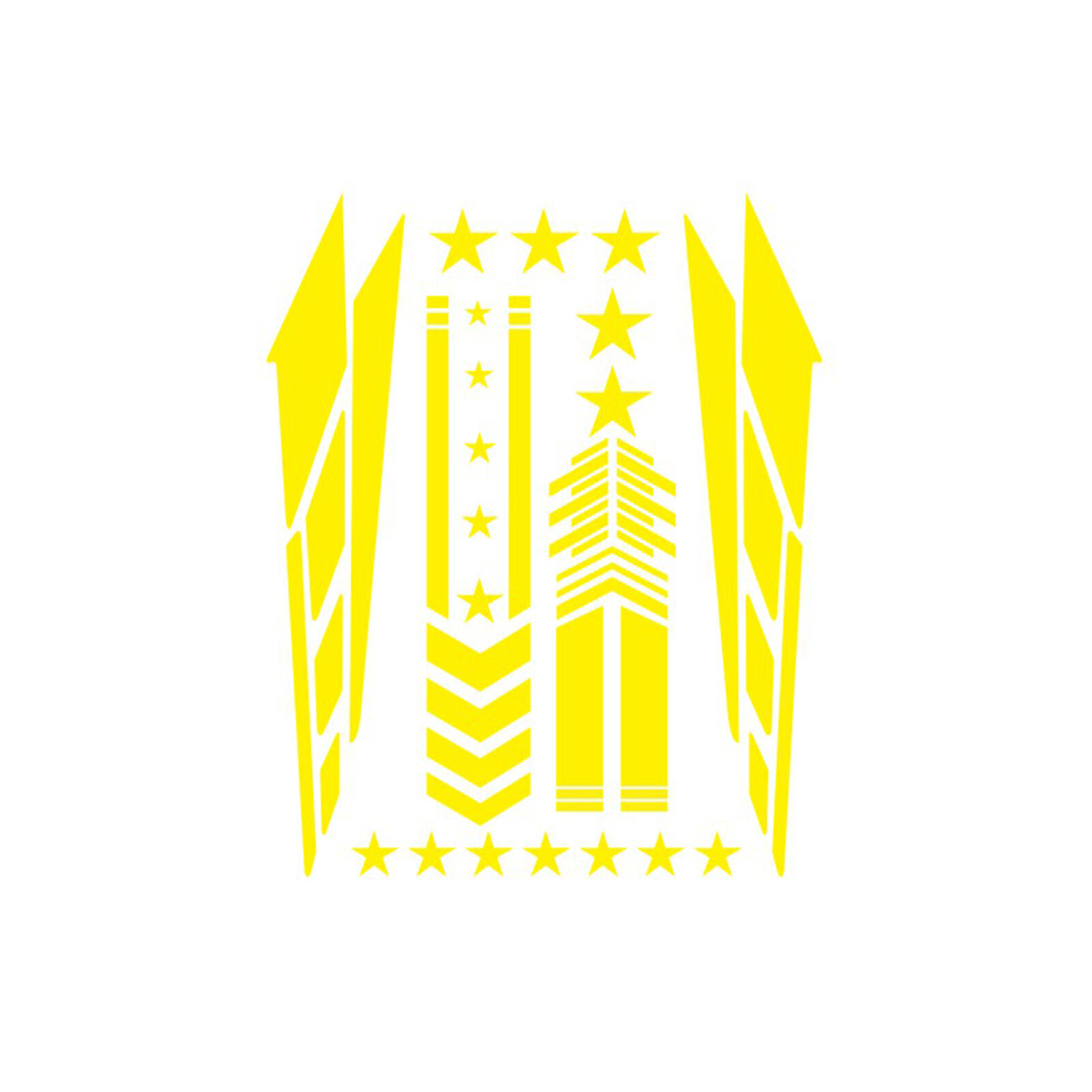 Наклейки для электромотоцикла Stripe Stickers set накрышка накопителя клеевая водонепроницаемая маслоустойчивая лента декаль наклейка на топливный бак наклейка на кузов DIY модификация, цвет: Красный, Черный, Белый, Желтый, Черный&Красный, материал: